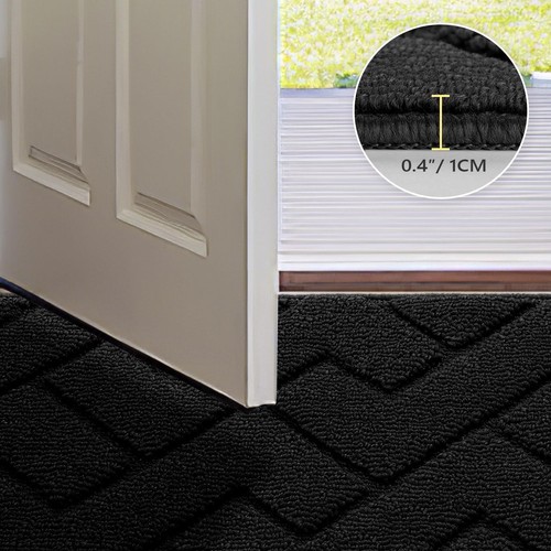 Front Entrance Mats Floor Doormat Back Non-slip Indoor Tpr Backing ...