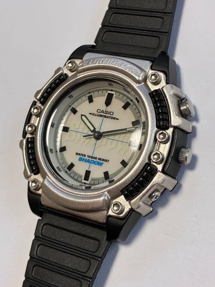Casio Illuminator Shadow SHW-100 Digital Men's Watch Vintage Free ...