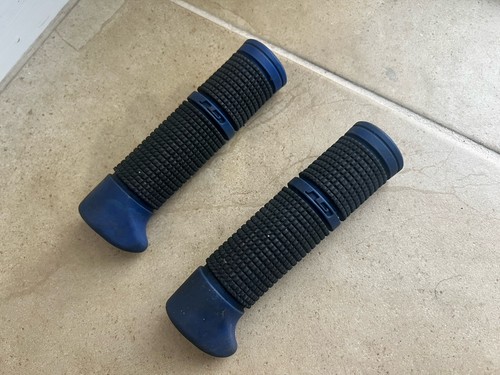 GT Handle Bar Grips Slip On Blue and Black Mountain Bike | eBay Australia