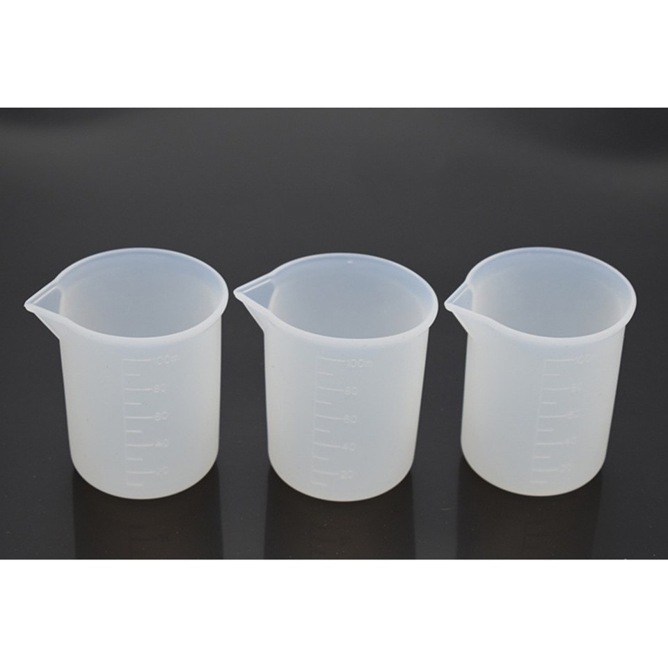 4 Pcs Epoxy Resin Mixing Small Silicone Jug Jugs Measuring Cups ...