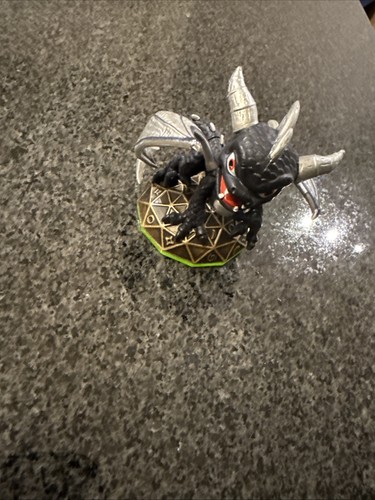 Skylanders Spyros Adventure LOOSE Mini Figure DARK Spyro SILVER Wings ...