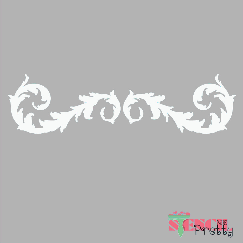 Elegant Scroll Corner Border