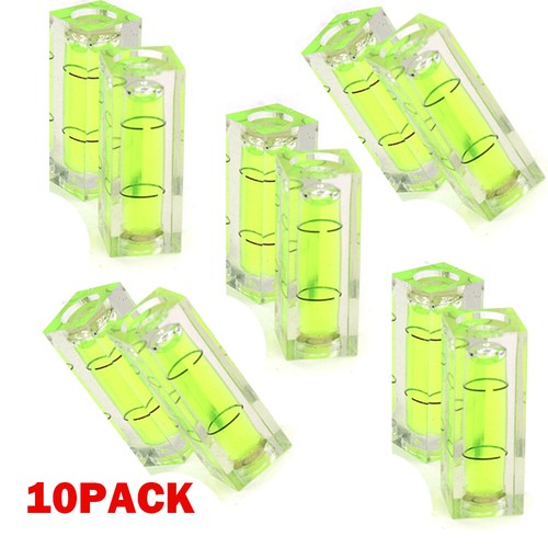 10Pcs Small Bubble Level 40mm Mini Square Bubble Spirit Levels US | eBay