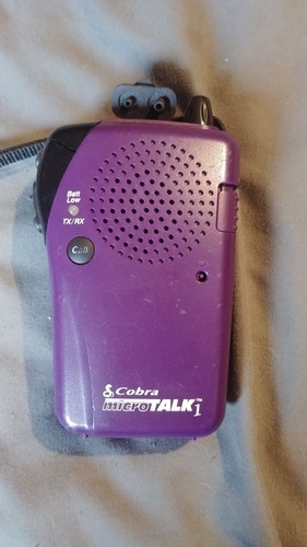 Cobra Microtalk 1 Walkie Talkie 2 Way Radios Model FRS-100 Family Radio ...