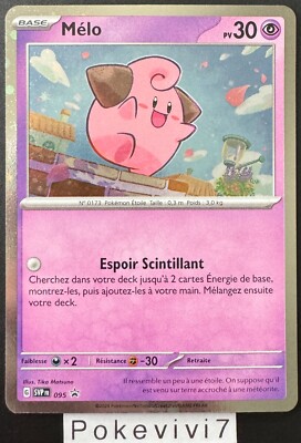 Carte Pokémon MELO 095 PROMO Holo Ecarlate et Violet SVP FR NEUF | eBay