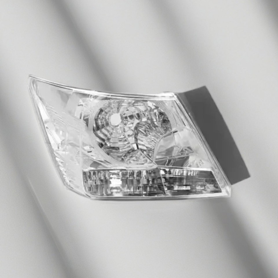 Crystal Clear Lens Brake Tail Light Turn Signal Cover For 08-12 Accord ...