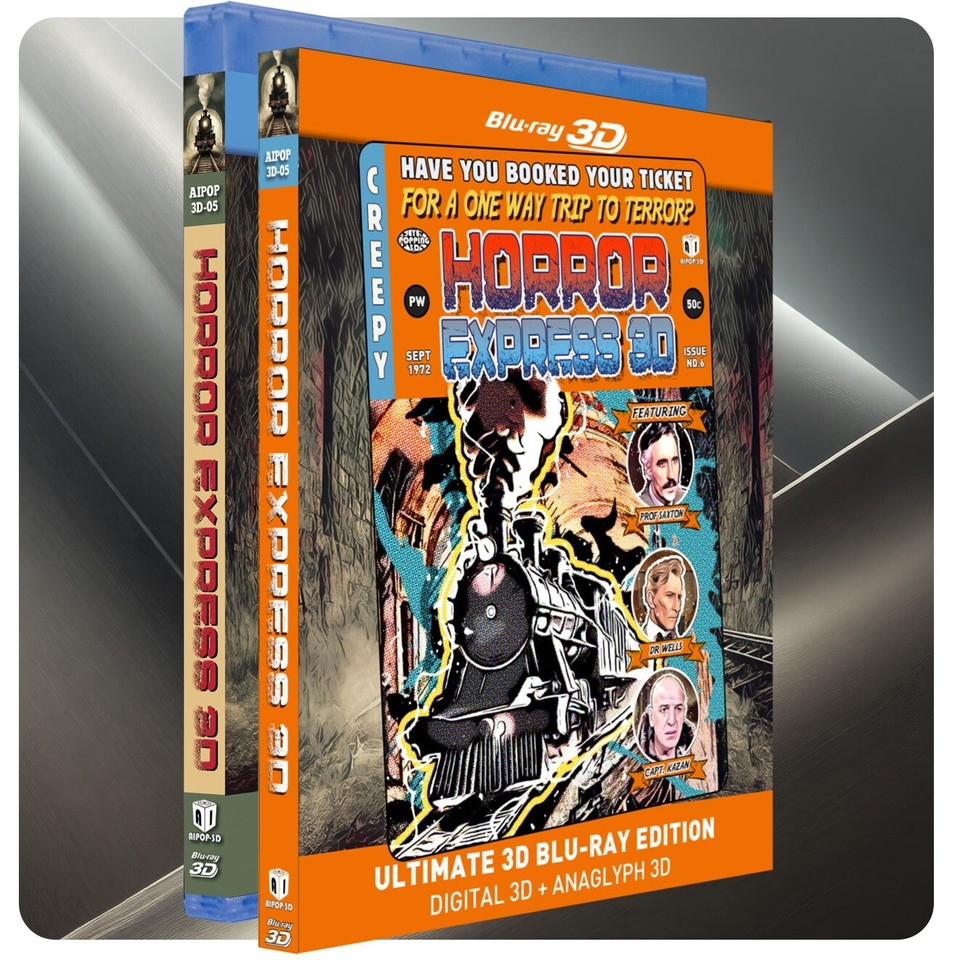 3D Blu-ray: Horror Express Blu-ray 3D - Platinum Edition US IMPORT ...