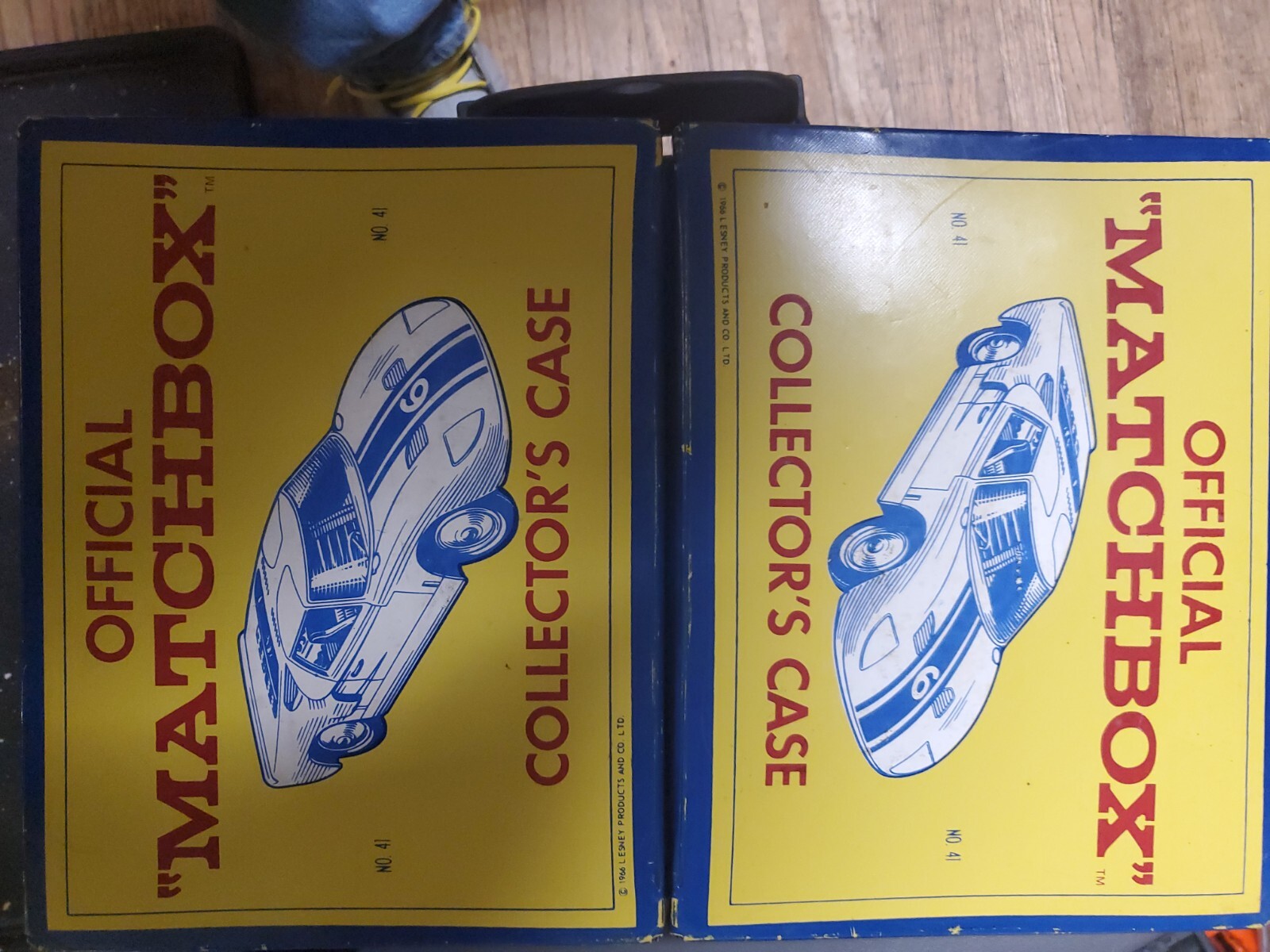 Vintage Matchbox Cars 1966 Official Collector's Case No 41-Fred Bronner ...