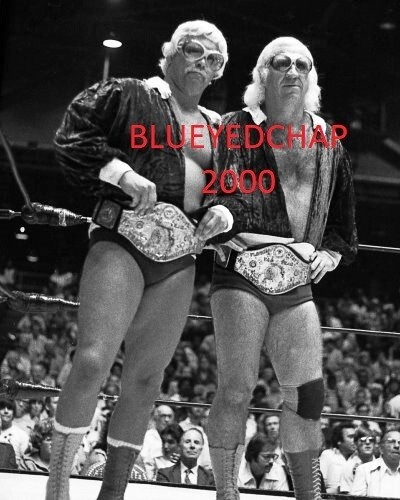 HOLLYWOOD BLONDES BUDDY ROBERTS & JERRY BROWN WRESTLER 8 X10 WRESTLING ...