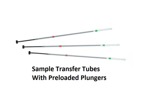 Sealed Coag-Sense Sample Transfer Tube, Preloaded Plunger, 54/Box, REF ...