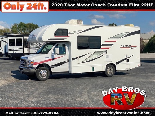 20 Thor Motor Coach Freedom Elite 22HE Class C RV Ford Gas Motorhome ...
