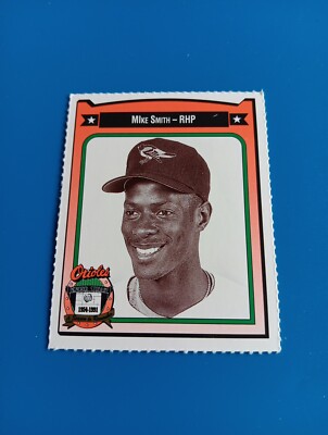 Mike Smith Baltimore Orioles 1991 Crown Baseball card # 428 | eBay