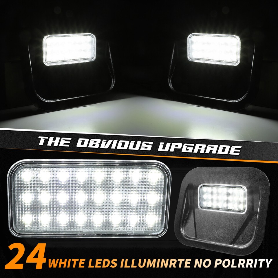 4x FOR 2019-2025 GMC Sierra Genuine GM MultiPro Tailgate Step Light Kit ...