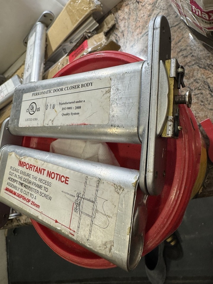 Perkomatic Perko 85R6 Hydraulic Concealed Door Closer Body 85R6 ...
