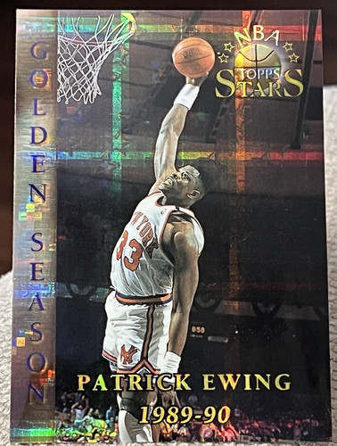 1996 Topps Stars - Finest Atomic Refractor #16 Patrick Ewing MINT+ | eBay