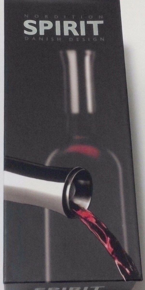 Nordition Spirit Danish Design WINE PERFECTOR 5 IN ONE Pourer Stopper ...