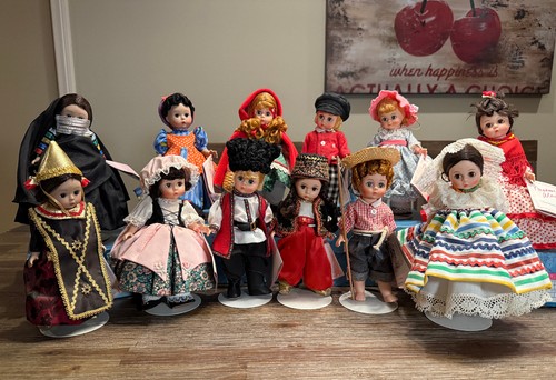Vintage Madame Alexander Dolls Lot of 12 with Boxes & Hang Tags | eBay