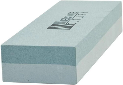Knife Sharpening Stone - Dual 400/1000 Grit Wet Block - Sharpens and ...