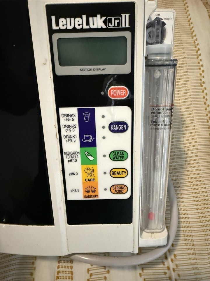 Kangen Leveluk Jr II Water-Ionizing Filtration System | eBay