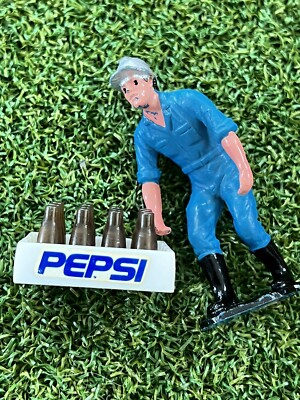Vintage 1986/87 Remco Pepsi Worker Figure with Pepsi Crate | eBay