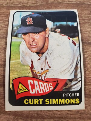 Curt Simmons 1965 Topps #373 | eBay