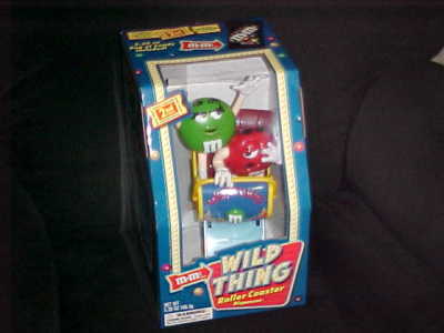 M&M's Wild Thing Roller Coaster Candy Dispenser With Box and Candy | eBay