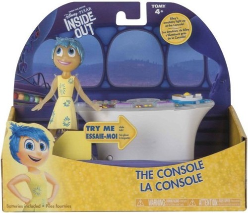 INSIDE OUT JOY CONSOLE Playset Figure Control Console Cockpit DIsney ...