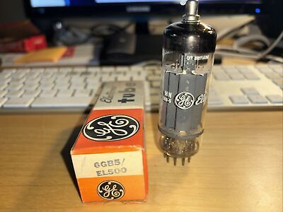 GE 6GB5 EL500 Vacuum Tube NOS | eBay