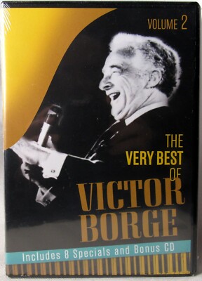 THE VERY BEST OF VICTOR BORGE: Volume 2 (3 DVD + Audio CD) >NEW