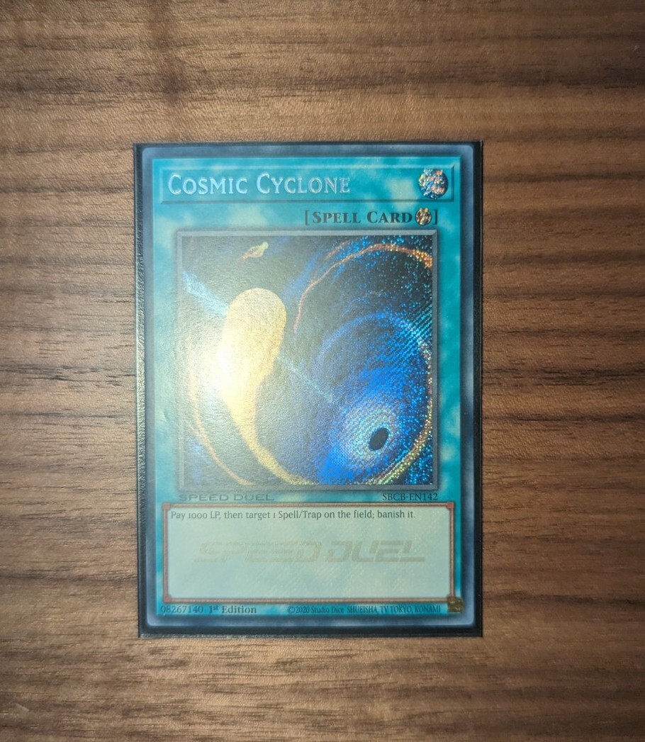 Yu-Gi-Oh! Card Cosmic Cyclone SBCB-EN142 | eBay