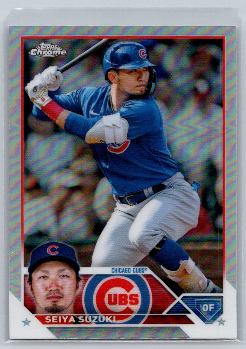 2023 Topps Chrome #168 Seiya Suzuki Refractor CUBS | eBay