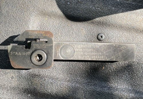 D) Valenite VHDBS-16R Metal Lathe Face Grooving Trepanning Tool Holder ...