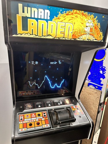 Atari Lunar Lander Video Arcade Game 100% Original Works Mint | eBay