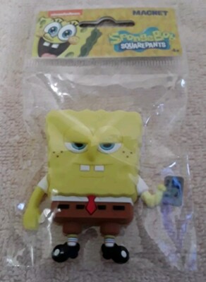 Nickelodeons SpongeBob Squarepants SpongeBob 3D Foam Magnet New | eBay