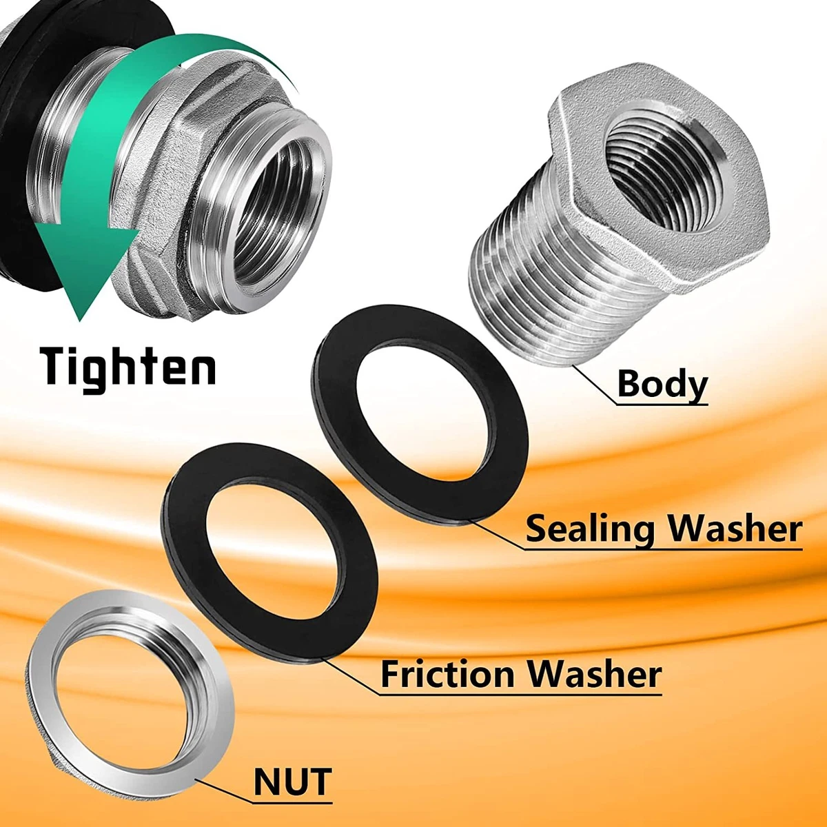 Garden Hose Bulkhead | Fasci Garden