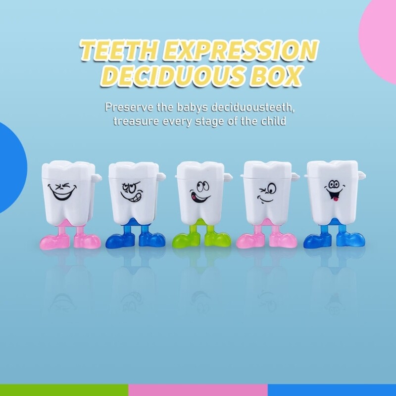Tooth Savers Teeth Box Plastics Lightweight Tooth Holders Cases for ...