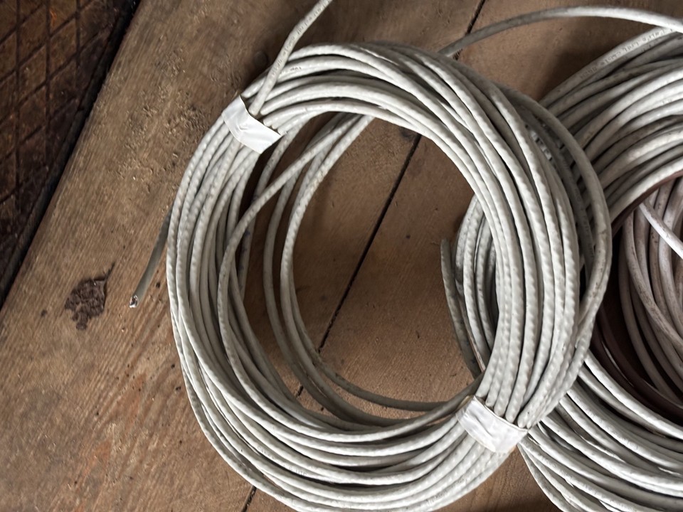 Job Lot Mixed Electrical Cable Bundle - Unused Stored - Various Sizes ...