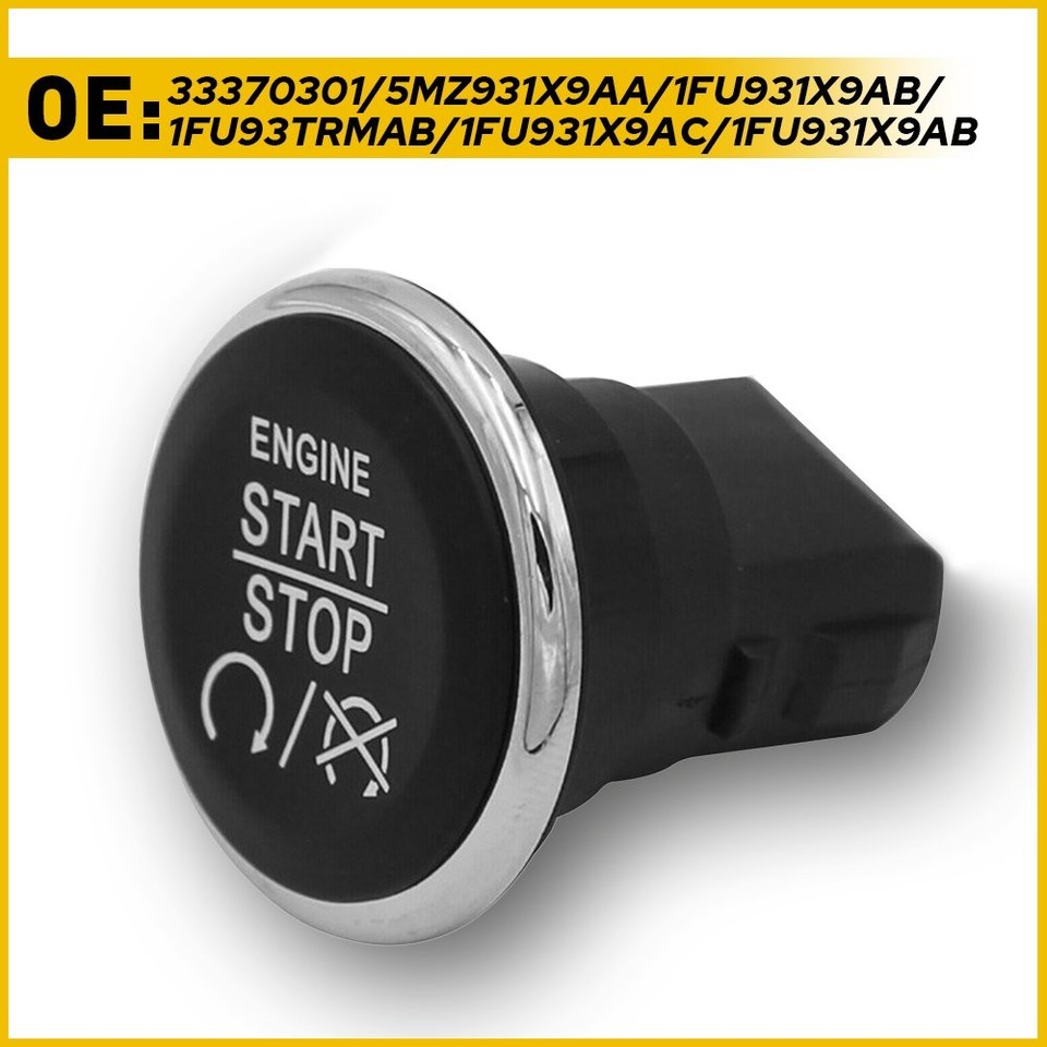 Push to Engine Stop Start Button Switch For 2009-16 Grand Jeep Cherokee ...