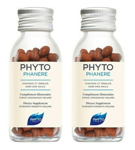 Phytophanere Hair & Nails Dietary Supplements 2 x 120 (240 Caps)- 4 ...