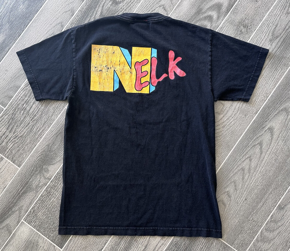 Nelk Boys MTV Logo Tee Full Send Black Retro TV Shirt Men’s Size Medium ...