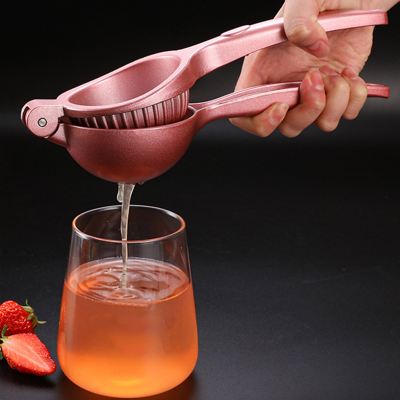 Space-saving Juicer Easy Grip Squeezer Rust-proof Stainless Steel ...