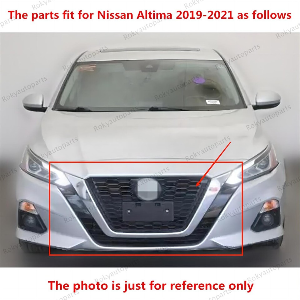 For Altima 2019-21 Bumper Grille/Support Retainer/Radiator Cover ...