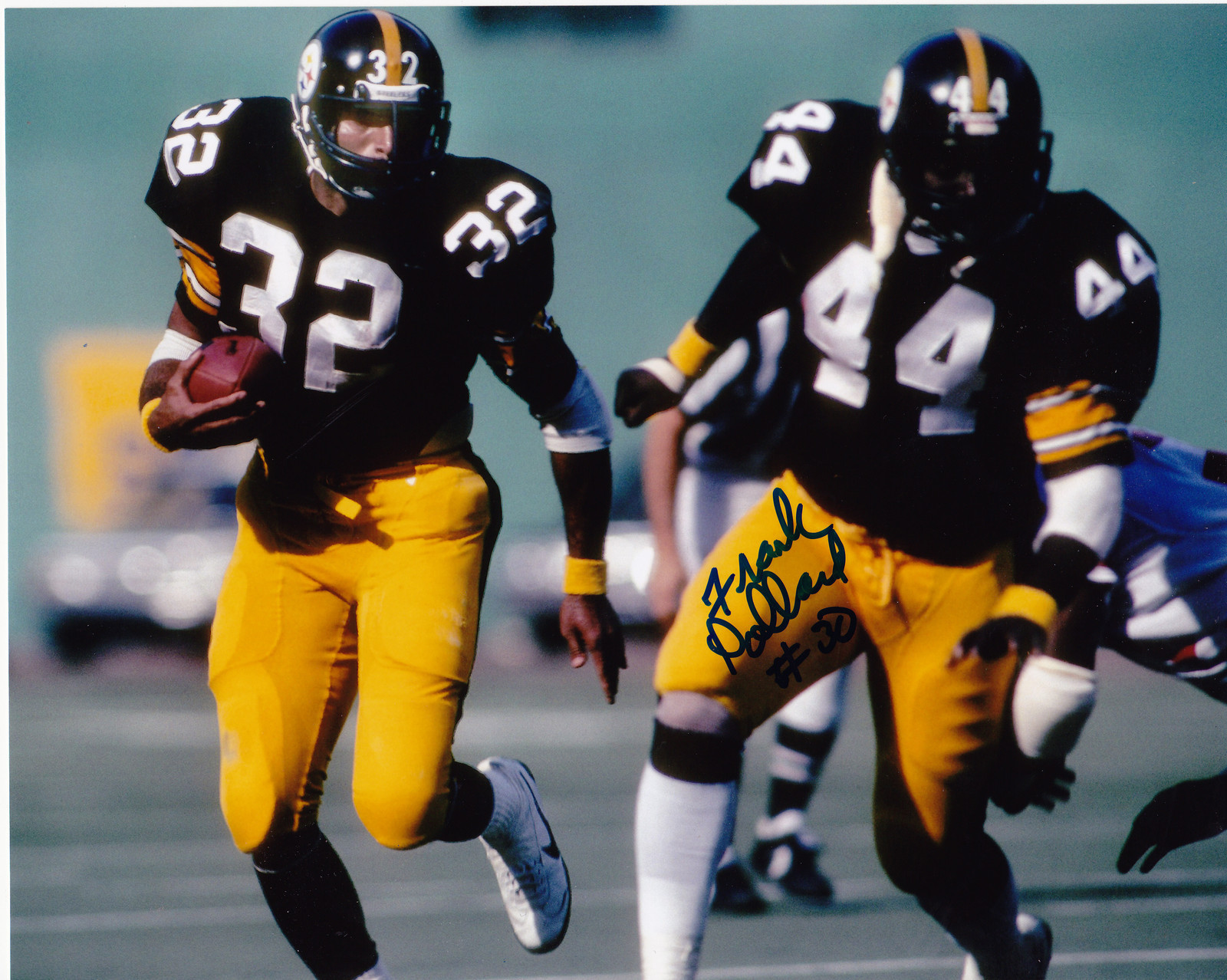 FRANK POLLARD PITTSBURGH STEELERS ACTION SIGNED 8x10 | eBay