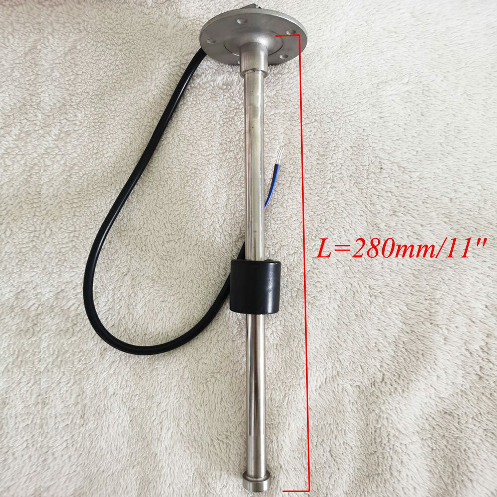 Fuel Level Sender 280mm 11'' 0-90 ohms 9-32VDC Fuel Water Tank Sensor ...