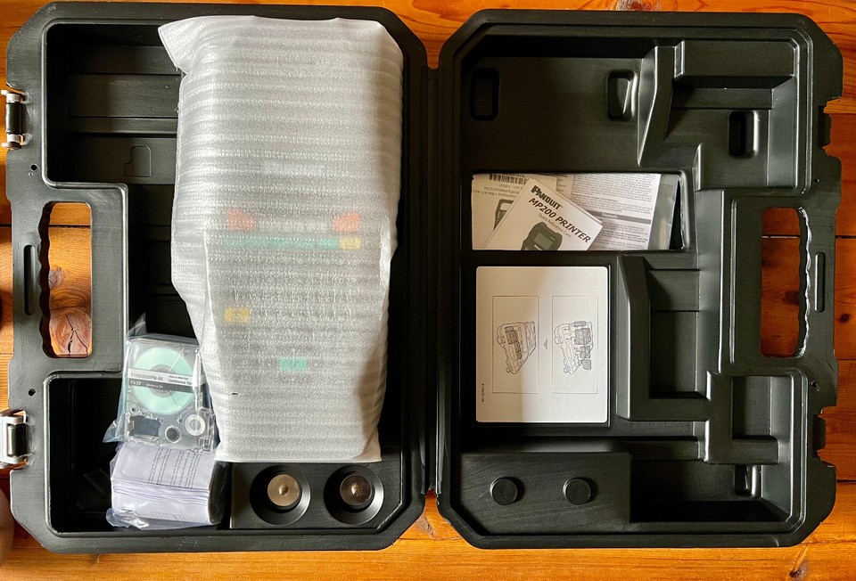 Panduit PXE MP200-KIT Mobile Label Printer 1.0" Wide - Brand New | eBay