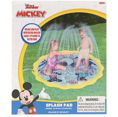 Disney Junior Mickey Mouse Splash Pad Minnie Mouse Summer Pool Fun 18M ...