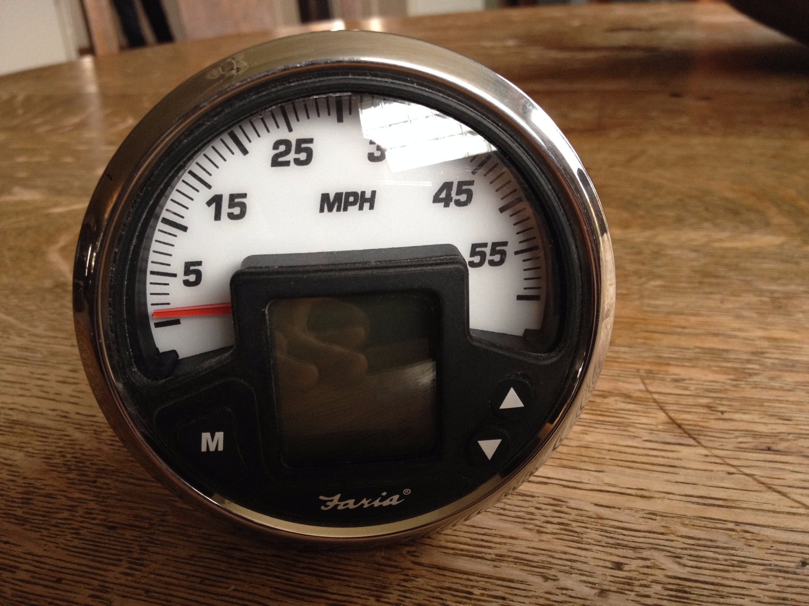 Mercury Smartcraft Speedometer With Digital Display Faria Part# 1G1133L ...