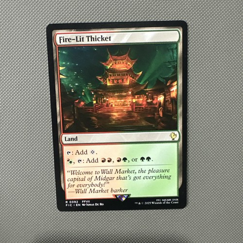 Fire-Lit Thicket Commander: Final Fantasy Regular for sale online | eBay UK