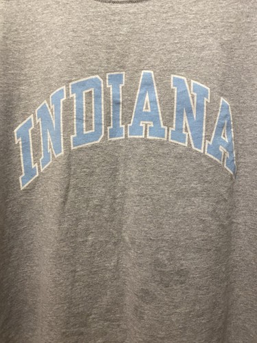 Vintage Indiana University Logo T Shirt (Steve & Barry’s) Gray w/ Light ...
