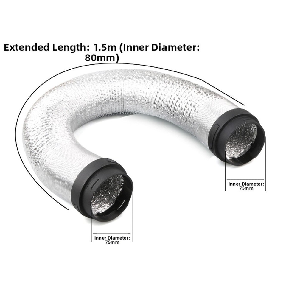 Diesel Heater Hose Flexible Extension For Camping Trailer Lightweight ...